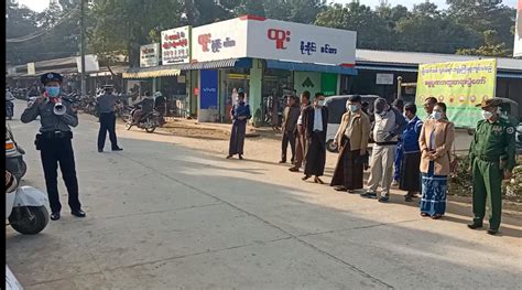 ဘူးသီးတောင်မြို့၌ ယာဉ်အန္တရာယ်ကင်းရှင်းစေရေးယာဉ်စည်းကမ်း၊ လမ်းစည်းကမ်း အသိပညာပေး ပြည်သူ့အကျိုးပ