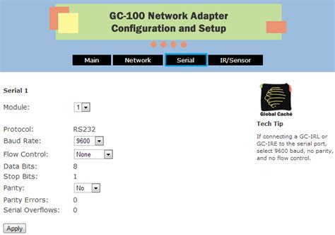 Global Cache управление по RS232 iRidium Mobile Wiki
