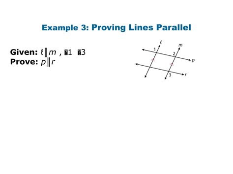 PPT Proving Lines Parallel PowerPoint Presentation Free Download ID