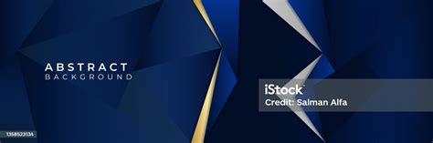 현대 추상적 인 어두운 네이비 블루 배너 배경 벡터 추상 그래픽 디자인 배너 패턴 배경 템플릿 그림 0명에 대한 스톡 벡터 아트 및 기타 이미지 Istock