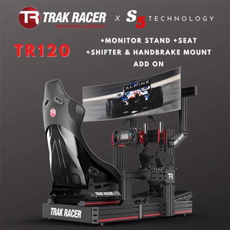 Trak Racer Tr120 Racing Simulator Cockpit Sim Racing Rig Driving