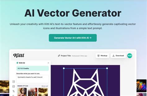Ai Vector Generator Free Create Captivating Vector Graphics And Illustrations Fast