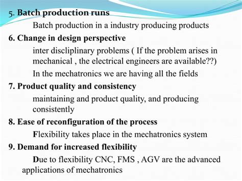 Unit 1 Introduction Mechatronics Engginering Ppt Free Download