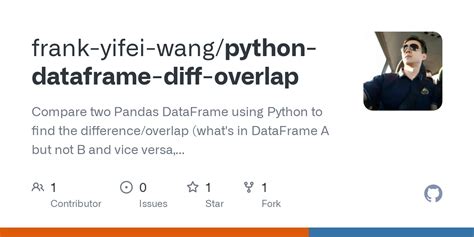 Github Frank Yifei Wangpython Dataframe Diff Overlap Compare Two