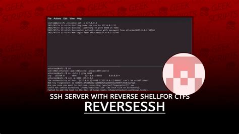 Reversessh Ssh Server With Reverse Shell For Ctf Gs