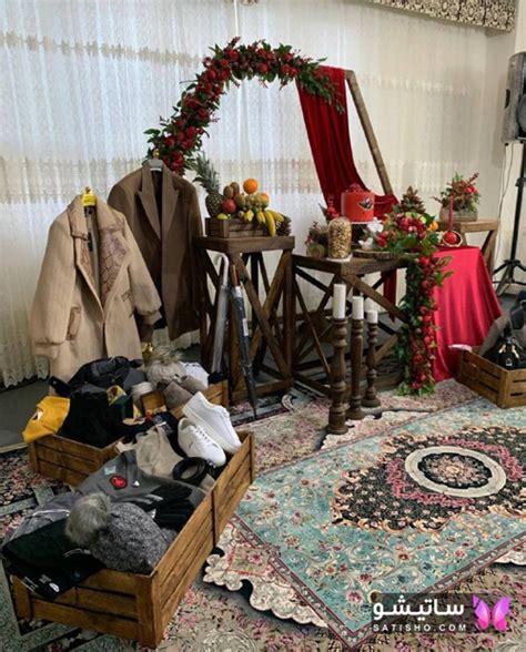 تزیین وسایل شب یلدا برای عروس 1402 تزیین سفره یلدا عروس ساتیشو