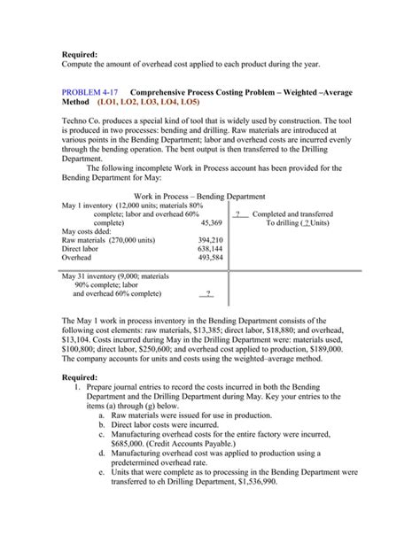 Accounting Problems 2 Doc