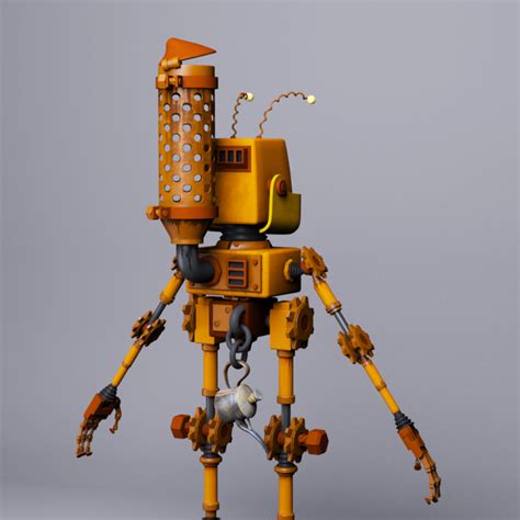 Robot Character Bob