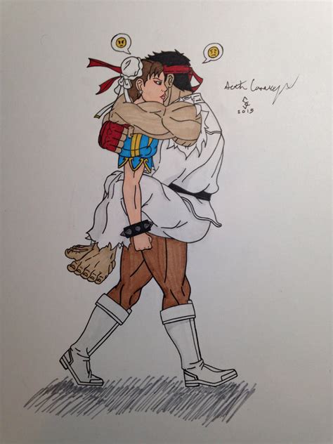 Ryu And Chun Li By Spc On Deviantart