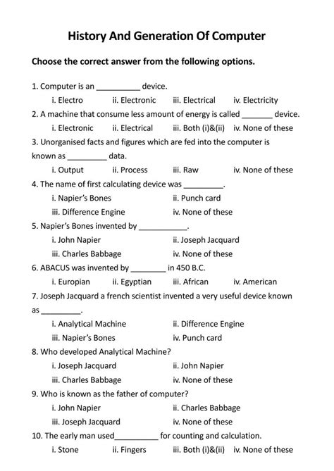 299963 Class 6 Computer Worksheet Part 1 Trijna