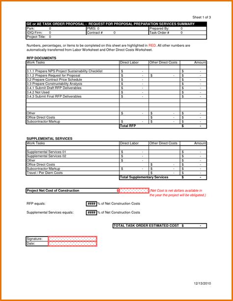 Project Cost Estimate Template Spreadsheet Regarding Construction Cost