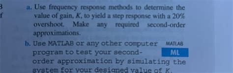 Solved Given The Unity Feedback System Of Figure P111