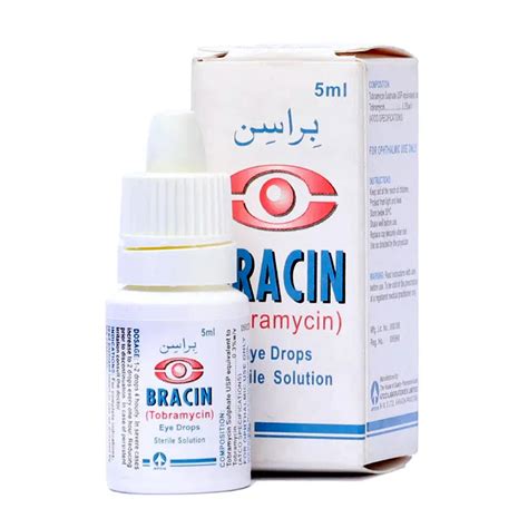 Bracin Eye Drop 5ml Pill Box