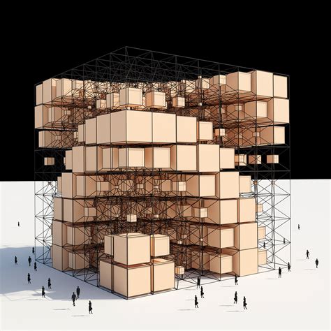 39 Rubiks Pavillion Grasshopper Parametric Tutorial On Behance