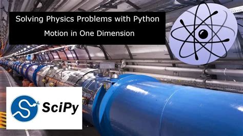 Solving Simple Physics Problems With Pythonscipy Motion In One Dimension