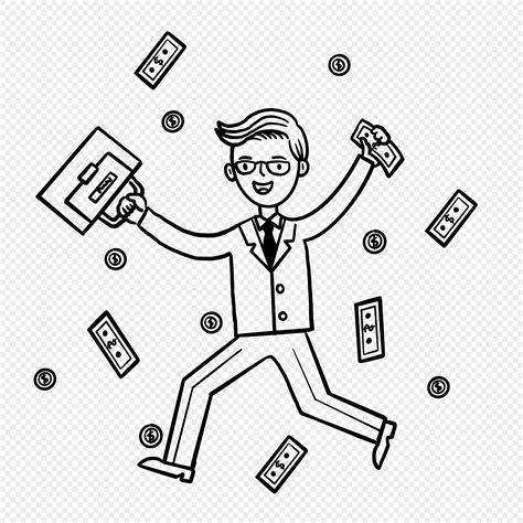부자 사업가 스틱 그림 이미지 사진 401720445 무료 다운로드