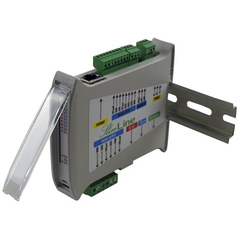 Compact PLC Module With SlimLine LogicLab IEC61131 3 Ethernet