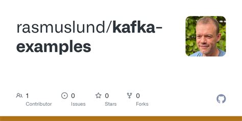 GitHub Rasmuslund Kafka Examples