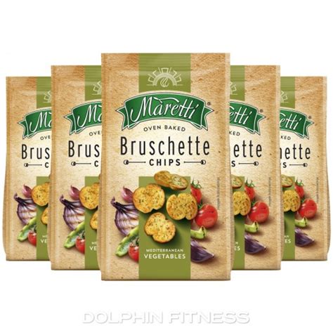 Maretti Mediterranean Vegetables Bruschette Chips 15 X 70g
