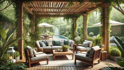 Choose The Best Weatherproof Outdoor Furniture For Your Pergola