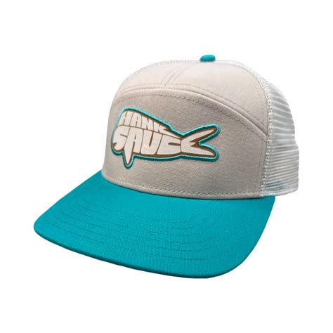 Mesh Logo Hat Teal Hank Sauce