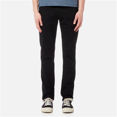 Levis Mens 511 Slim Fit Jeans Mineral Black Bi Str Mens Clothing