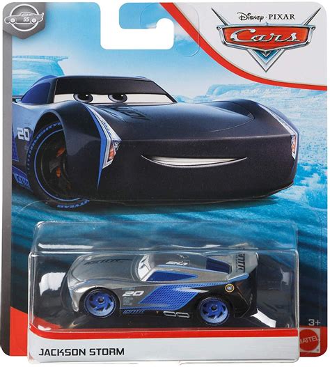 Disney Pixar Cars Cars 3 Silver Collection Jackson Storm 155 Diecast