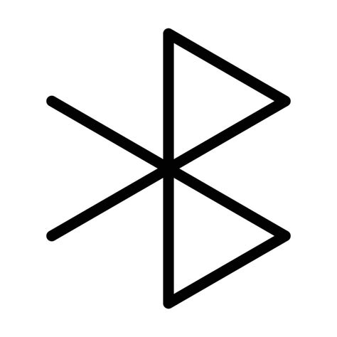 Bluetooth Vector Icon 23402655 Vector Art At Vecteezy