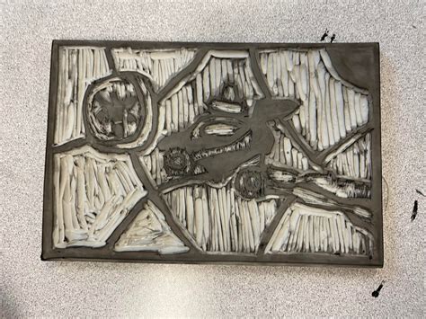 Did Some Printmaking In Art Class Rrocketleague