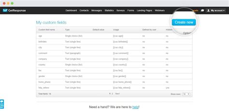 how to sync multiple fields data with getresponse convertplus