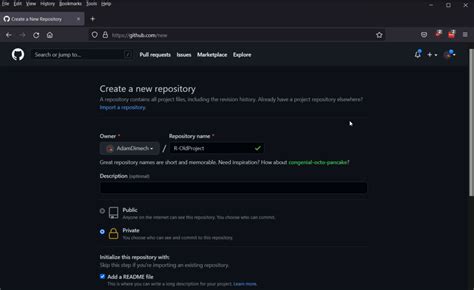 Connect An Rstudio Project To Github Adam Dimech S Coding Blog