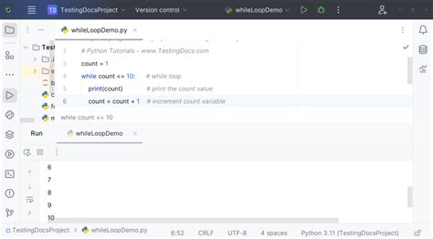 Python While Loop Testingdocs