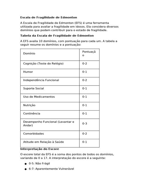 Avaliação Da Fragilidade Em Idosos Pdf