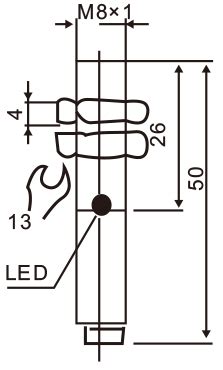LM PA PNP NO Output Connector Type Inductive Proximity Switch YUMO For Poland Market China