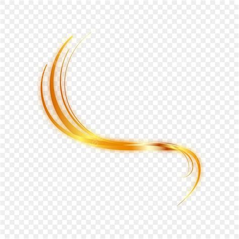 Curve Light Effect Vector Png Images Linear Optical Effect Material Curved Lines Light Effect