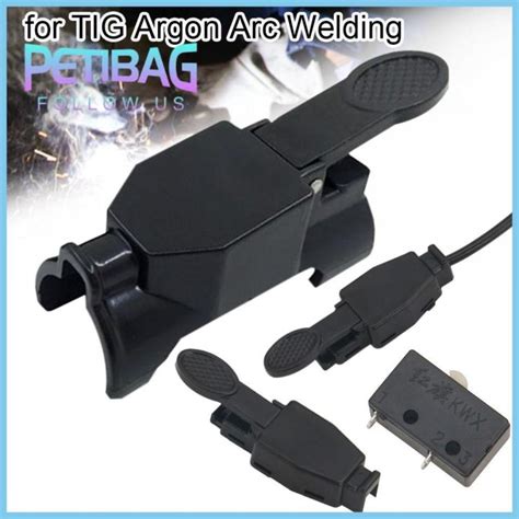 PC Replacement W Micro Switch Welded For TIG Argon Arc Welding Switch Trigger Plastic Torch