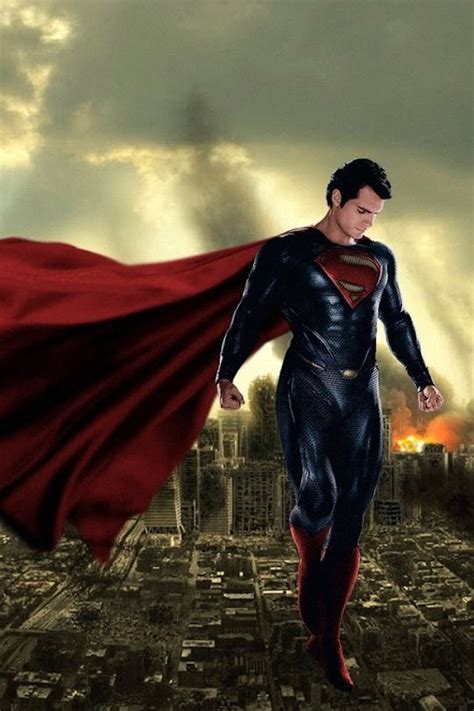 Man Of Steel Superman Flying