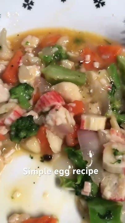 Simple Egg Recipe Para Sa Nagtitipid 😂 Youtube