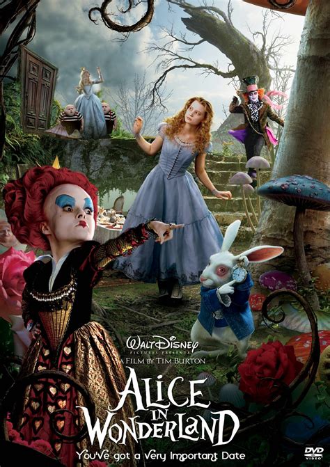 Alice No País Das Maravilhas Dvd Sofá E Pipoca