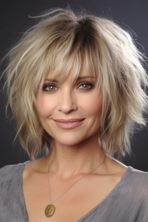 100 Classic Short Haircuts For Older Women Shaggy Short Hair Short