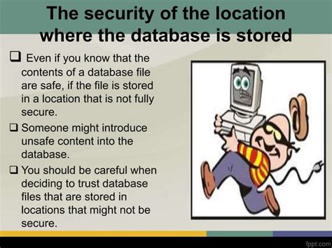 Database Security And Authentication Pptx