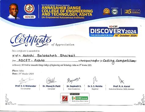 Sakshi Bhairat On Linkedin Codingcompetition Adcetashta