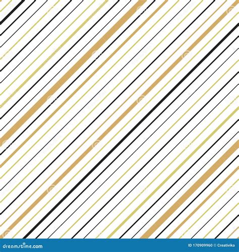 Diagonal Stripes Seamless Pattern Stock Vector Illustration Of Abstract Simplicity 170909960