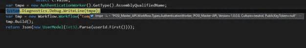 C Gettype Reflection Is Null Qualified Name Stack Overflow