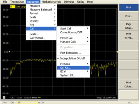 How Do I Define My Focus Calibration Kit In My PNA PNA X Focus Microwaves