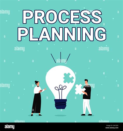 Inspiration Showing Sign Process Planning Concept Meaning The