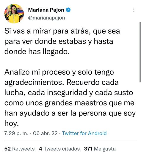 如果你要回头看那就去看看你在哪里以及你走了多远Mariana Pajón Infobae