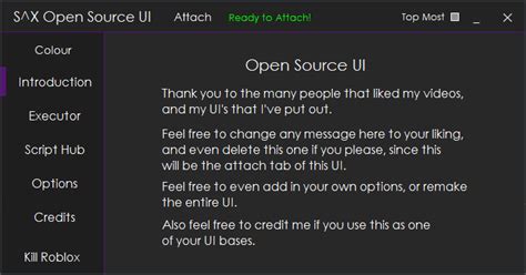 github xarienc synapse x open source ui free for everyone who owns