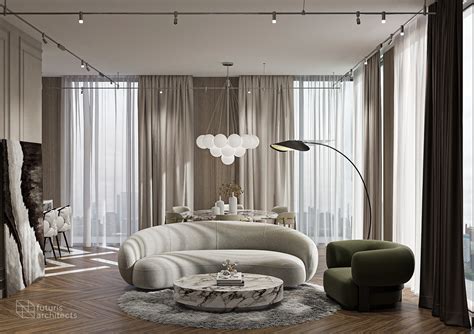 Ellipse Apartment Behance