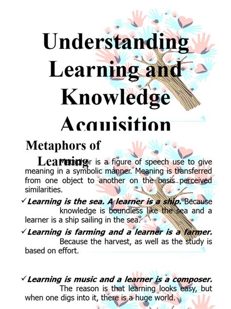Understanding Learning And Knowledge Acquisition Pdf Classical